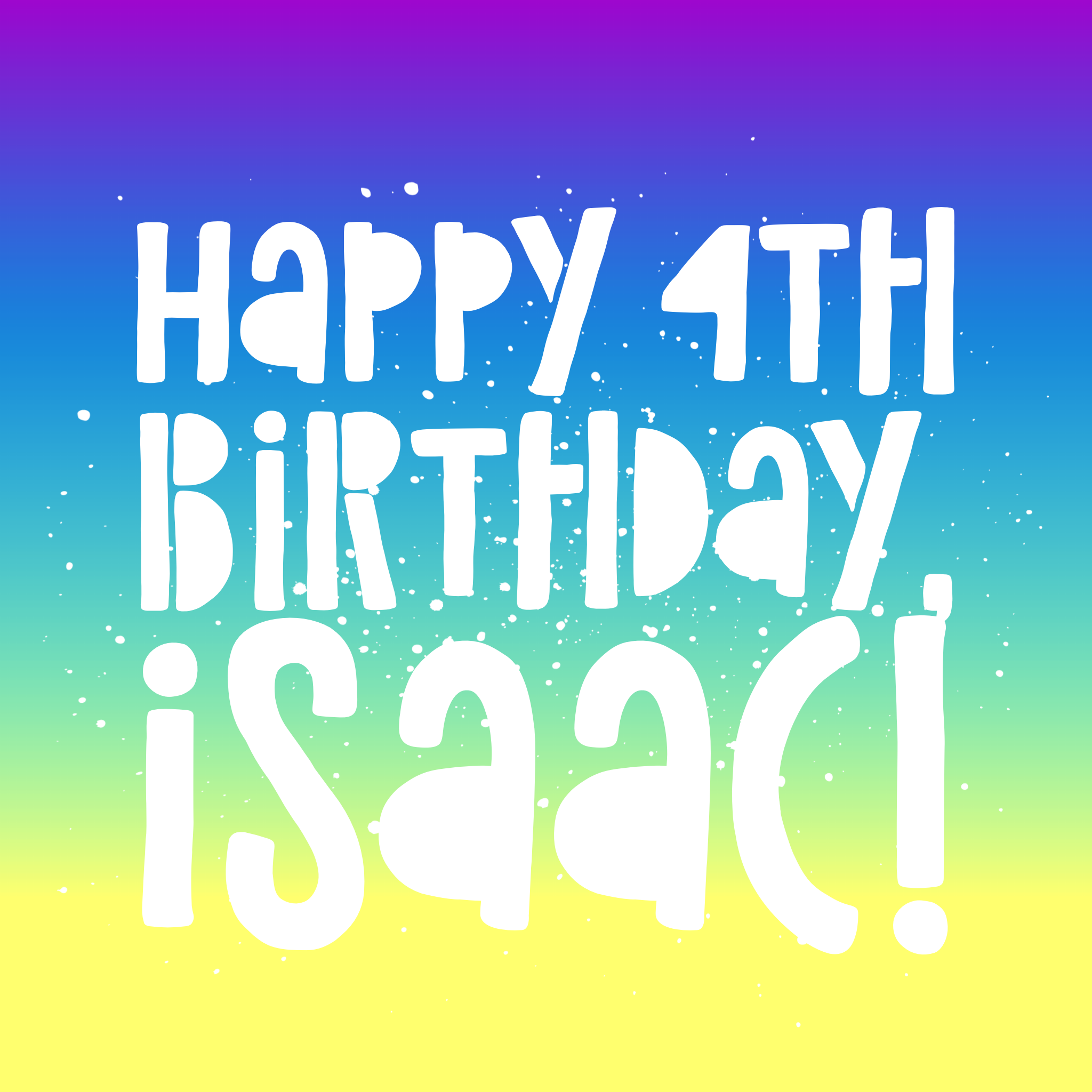Happy birthday Isaac – Babies and Gentleman